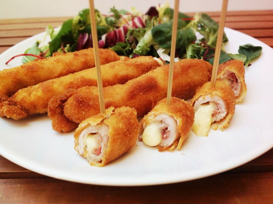 Receta Filetes Rellenos de Jamón y Queso - LOCOS X LA PARRILLA
