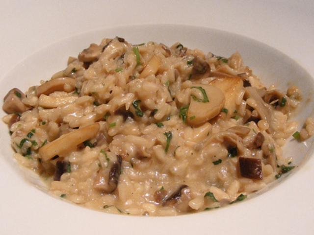 Receta Risotto de Hongos - LOCOS X LA PARRILLA
