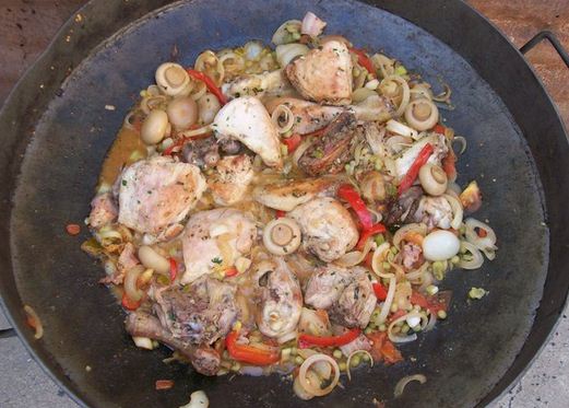 Receta Excelente Pollo con Hongos - LOCOS X LA PARRILLA